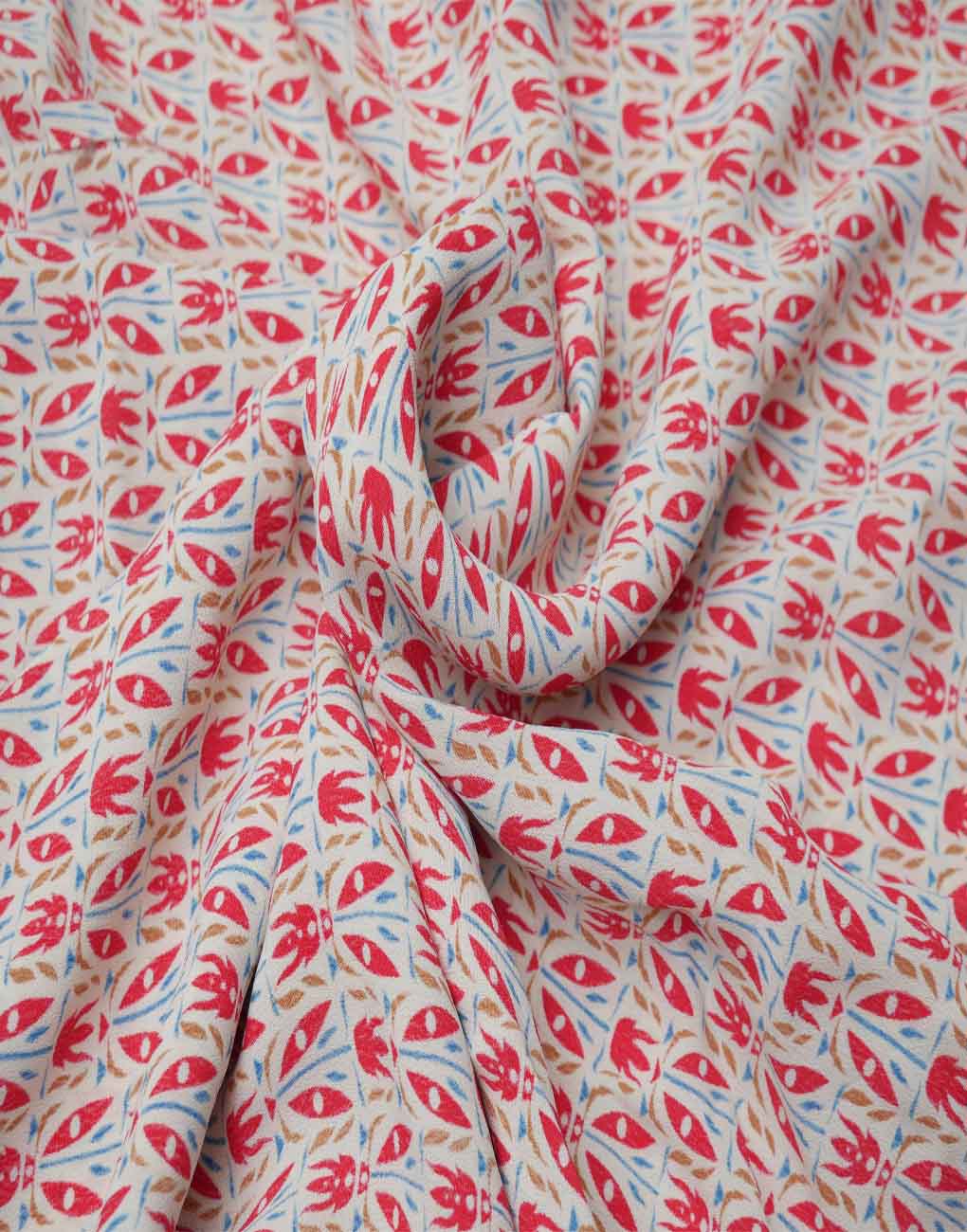 Ditsy Prints Pattern Fabric | Charu Creation