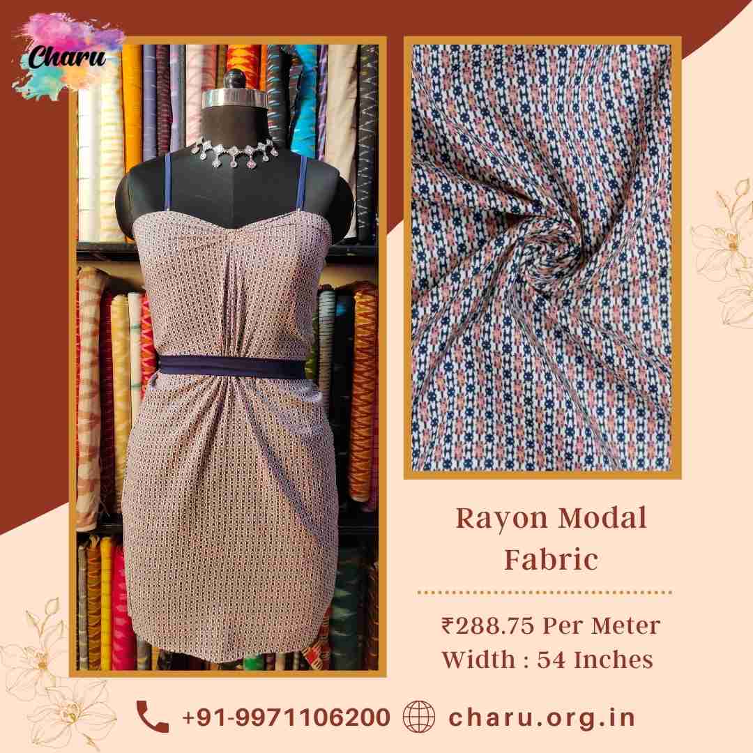 Rayon Fabrics | Designer Dress By Rayon Modal Fabric | Rayon Modal ...