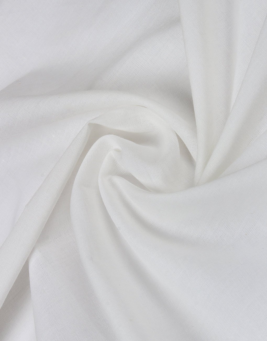 White color Cotton Cambric fabric for Women's Pants - Charu Creation