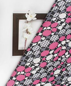 Buy Multicolor Denim Fabric | Printed Denim Running Material