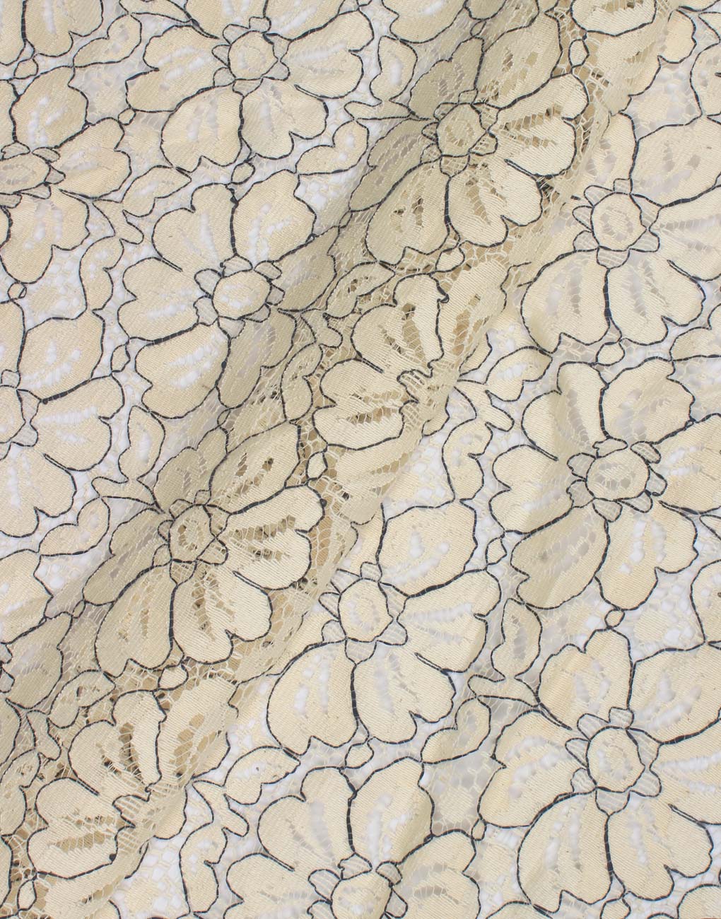 Multicolor Nylon crochet fabric for Women's Top - Charu Creation