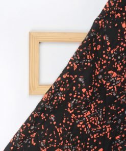 Buy Multicolor Denim Fabric | Printed Denim Running Material